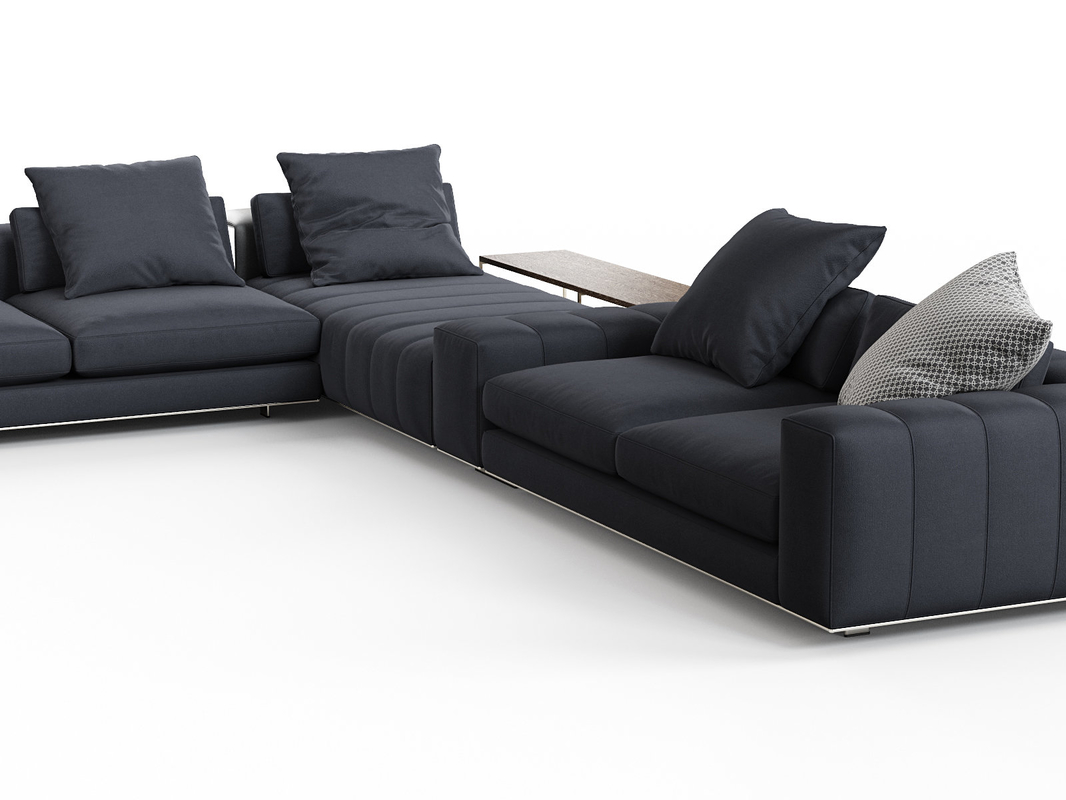 Freeman corner sofa c model - TurboSquid 1308974