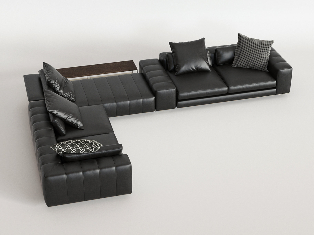 Freeman corner sofa c model - TurboSquid 1308974