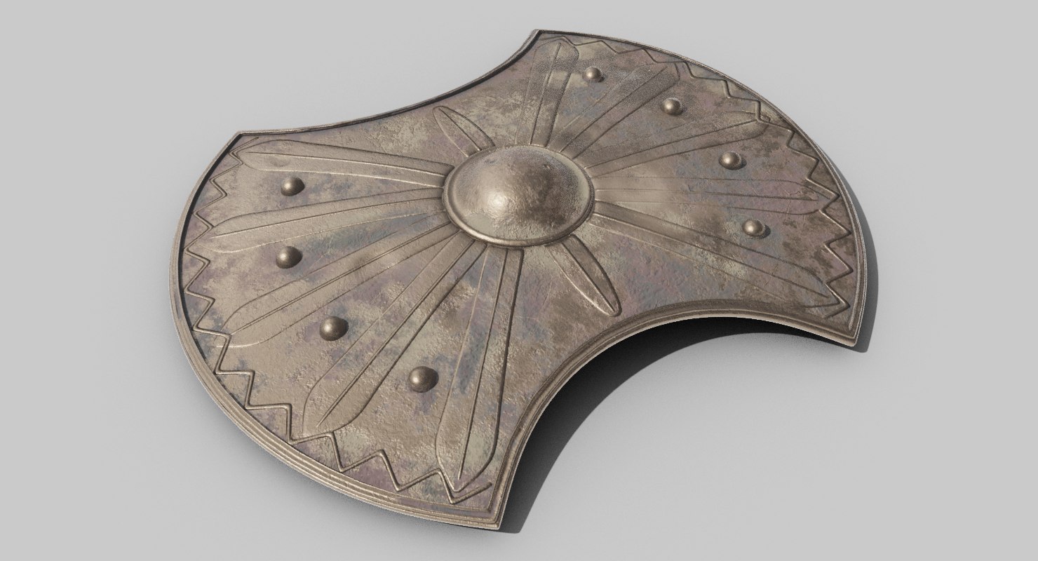 Roman shield 3D - TurboSquid 1309127