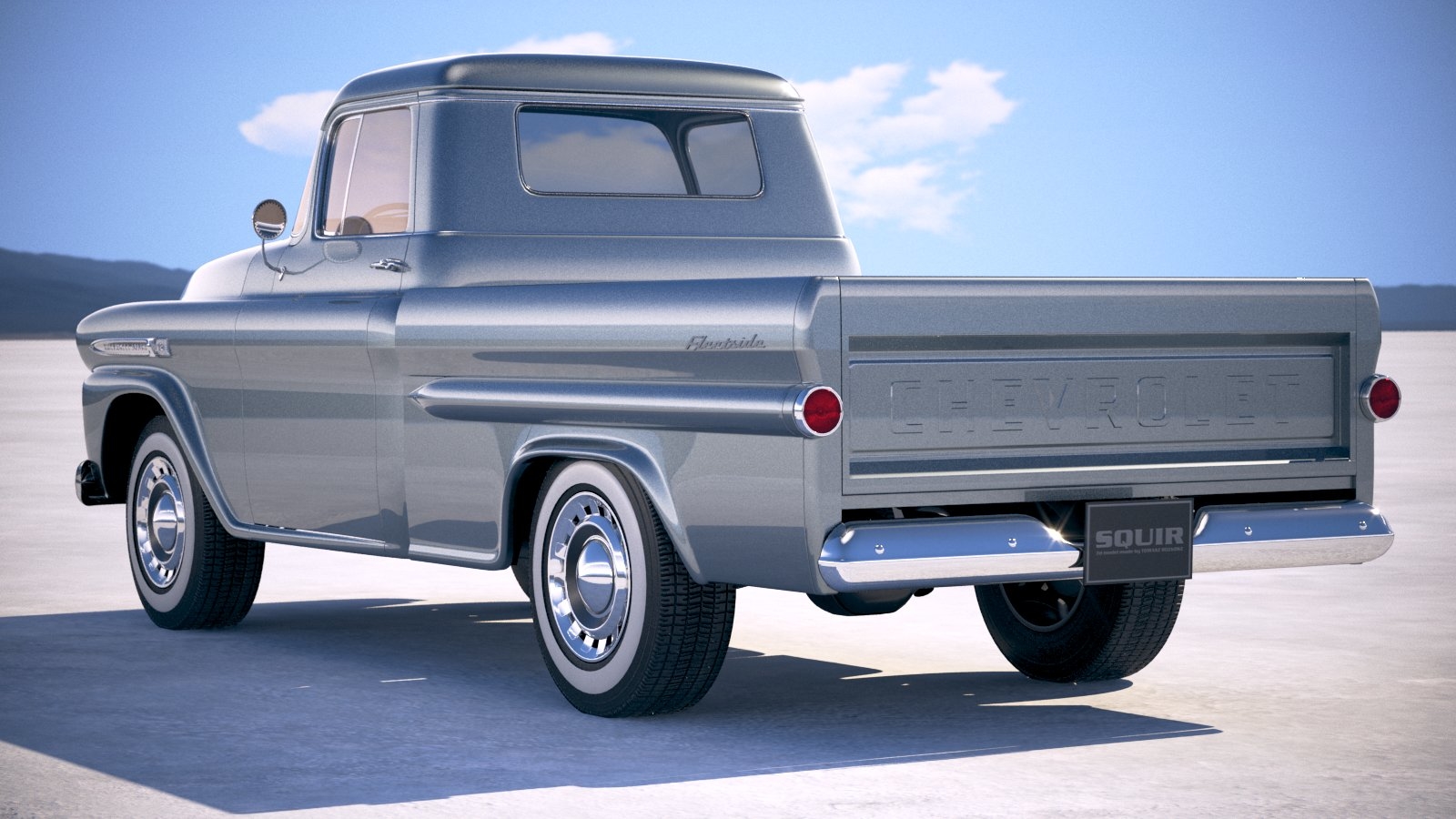 Chevrolet 3100 apache 3D model - TurboSquid 1309139