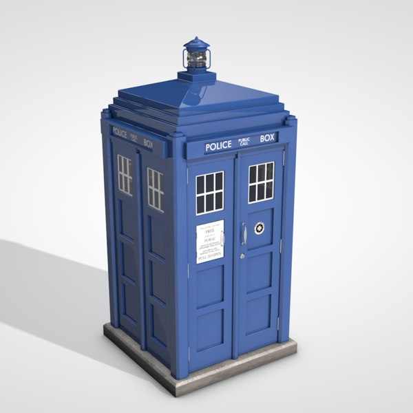 3D Tardis Models | TurboSquid