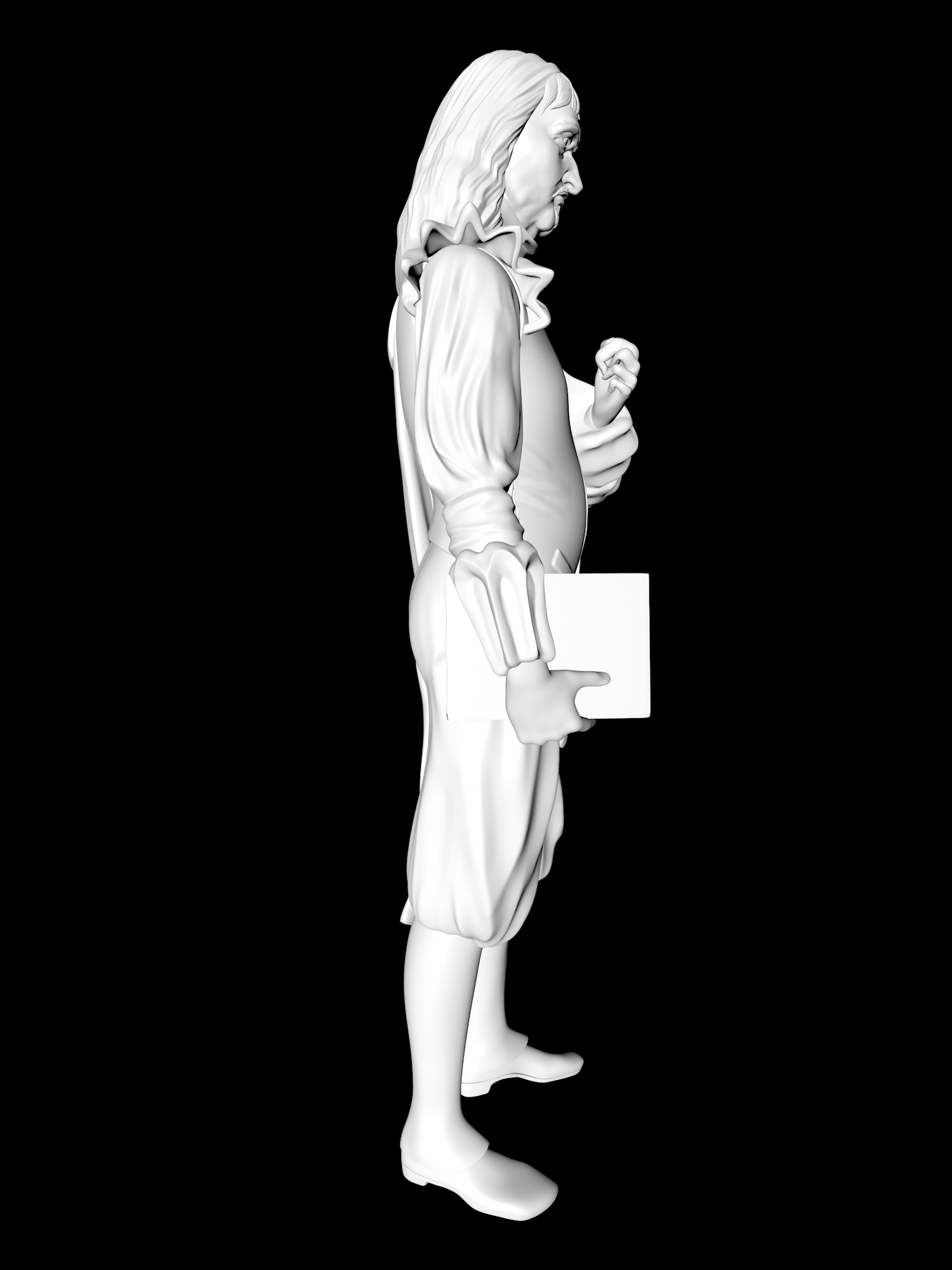 modelo 3d René Descartes - TurboSquid 1309244