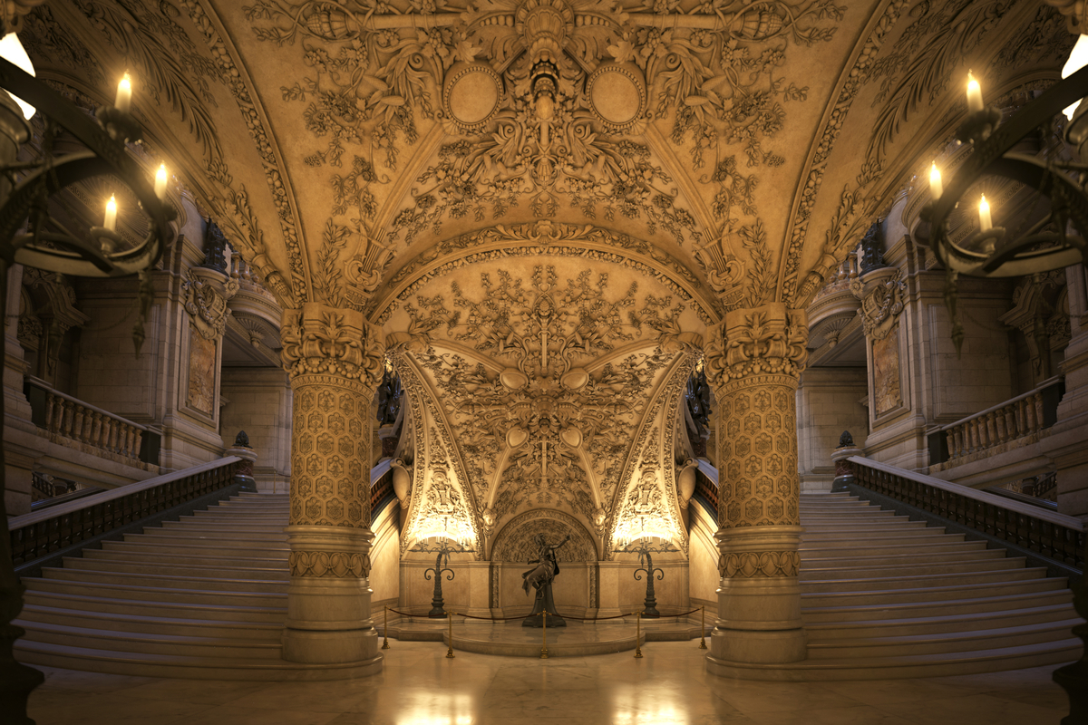 3D model palais garnier interior paris opera - TurboSquid 1309277