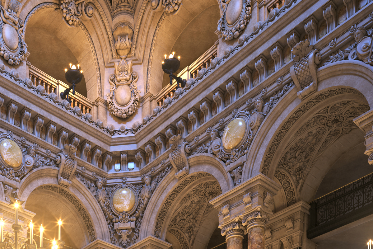 3D model palais garnier interior paris opera - TurboSquid 1309277