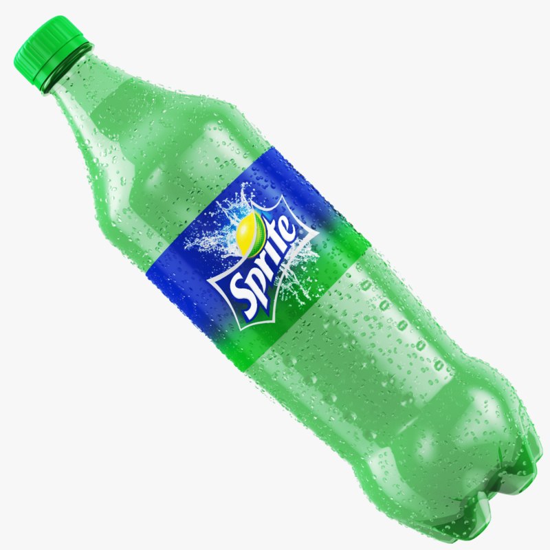 modelo 3d Botella de Sprite - TurboSquid 1309349