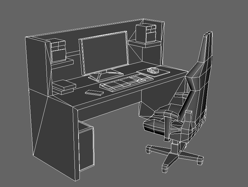 Desktop pc 3D model - TurboSquid 1309418