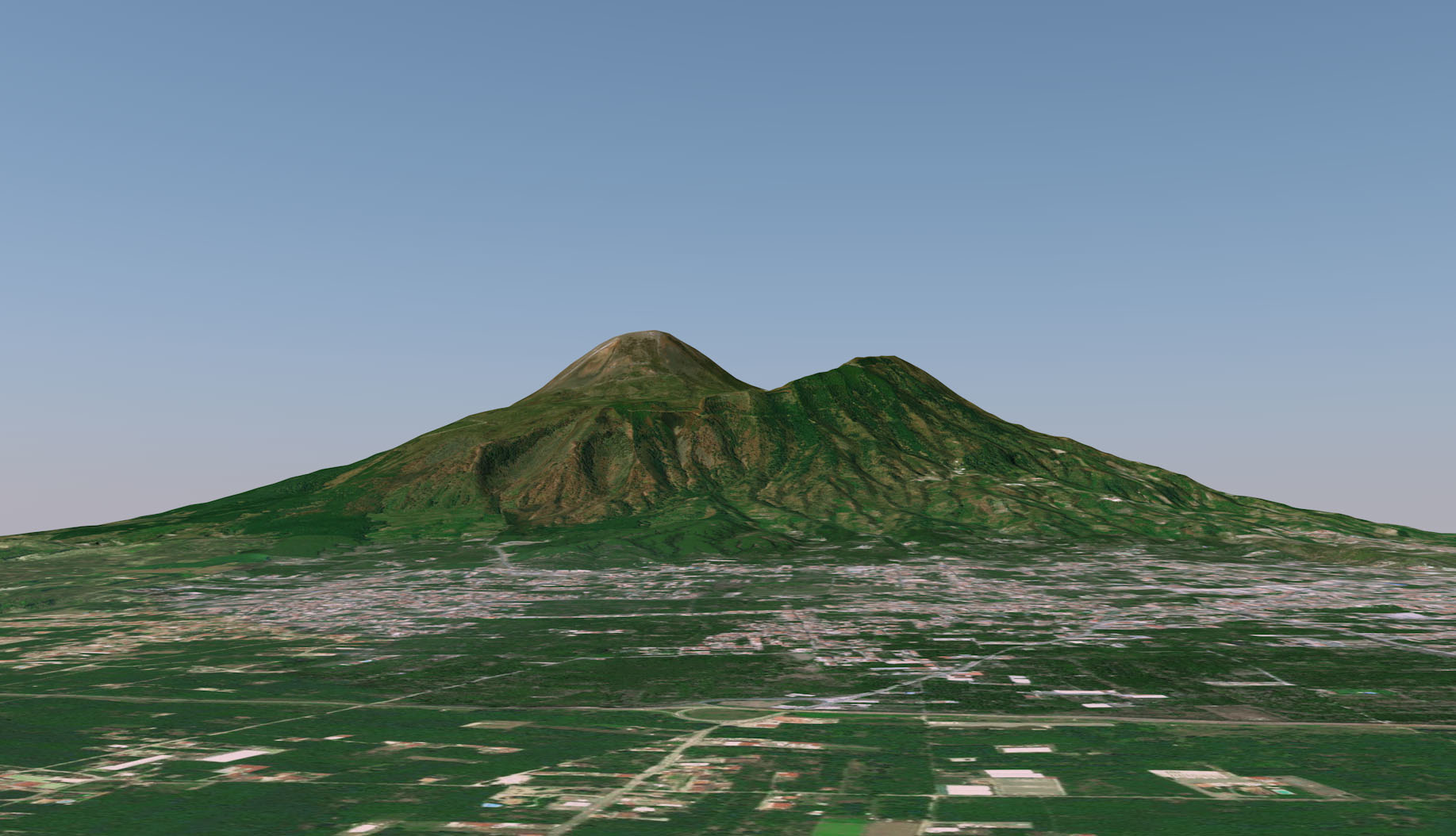 Mount vesuvius model - TurboSquid 1309479