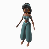 princess jasmine 3d ma