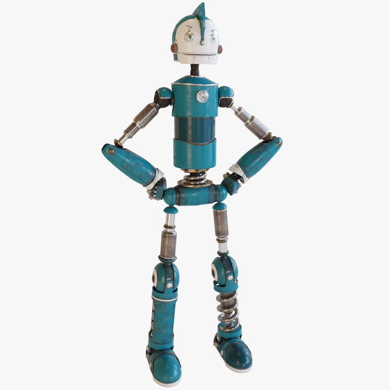 Toy robot rodney 3D - TurboSquid 1309694