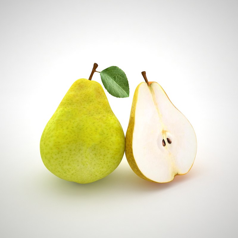 Pears model - TurboSquid 1309941
