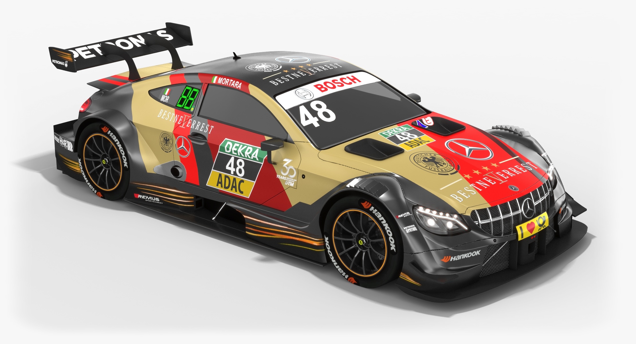 3D mercedes-amg c63 dtm season model - TurboSquid 1310239