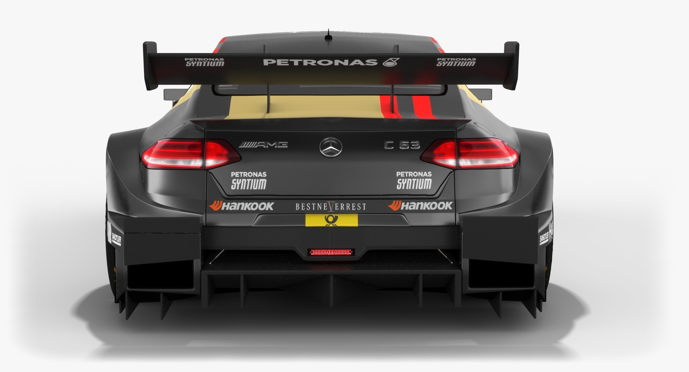 3D mercedes-amg c63 dtm season model - TurboSquid 1310239