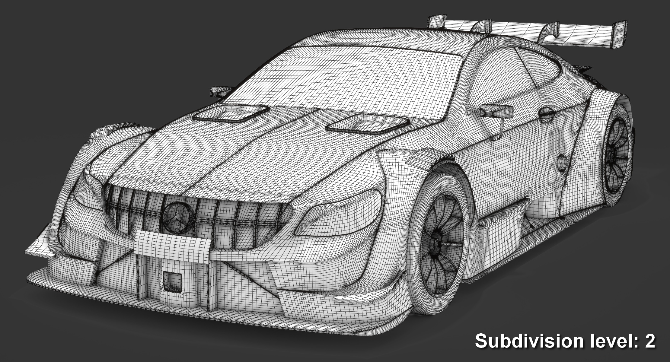 3D mercedes-amg c63 dtm season model - TurboSquid 1310239
