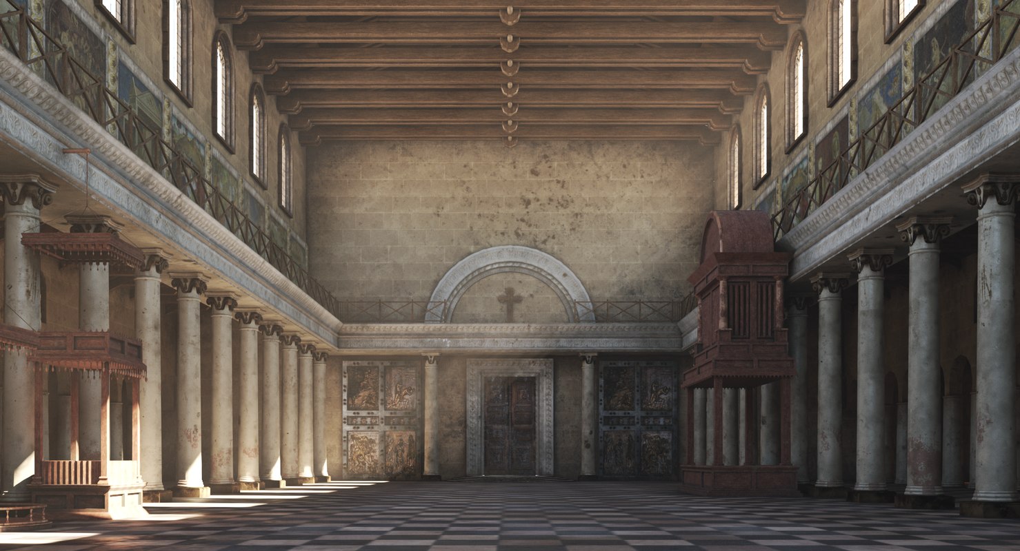 Basilica 3D model - TurboSquid 1310263