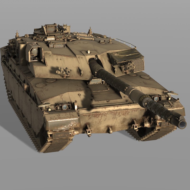 3D model challenger 1 - TurboSquid 1310392
