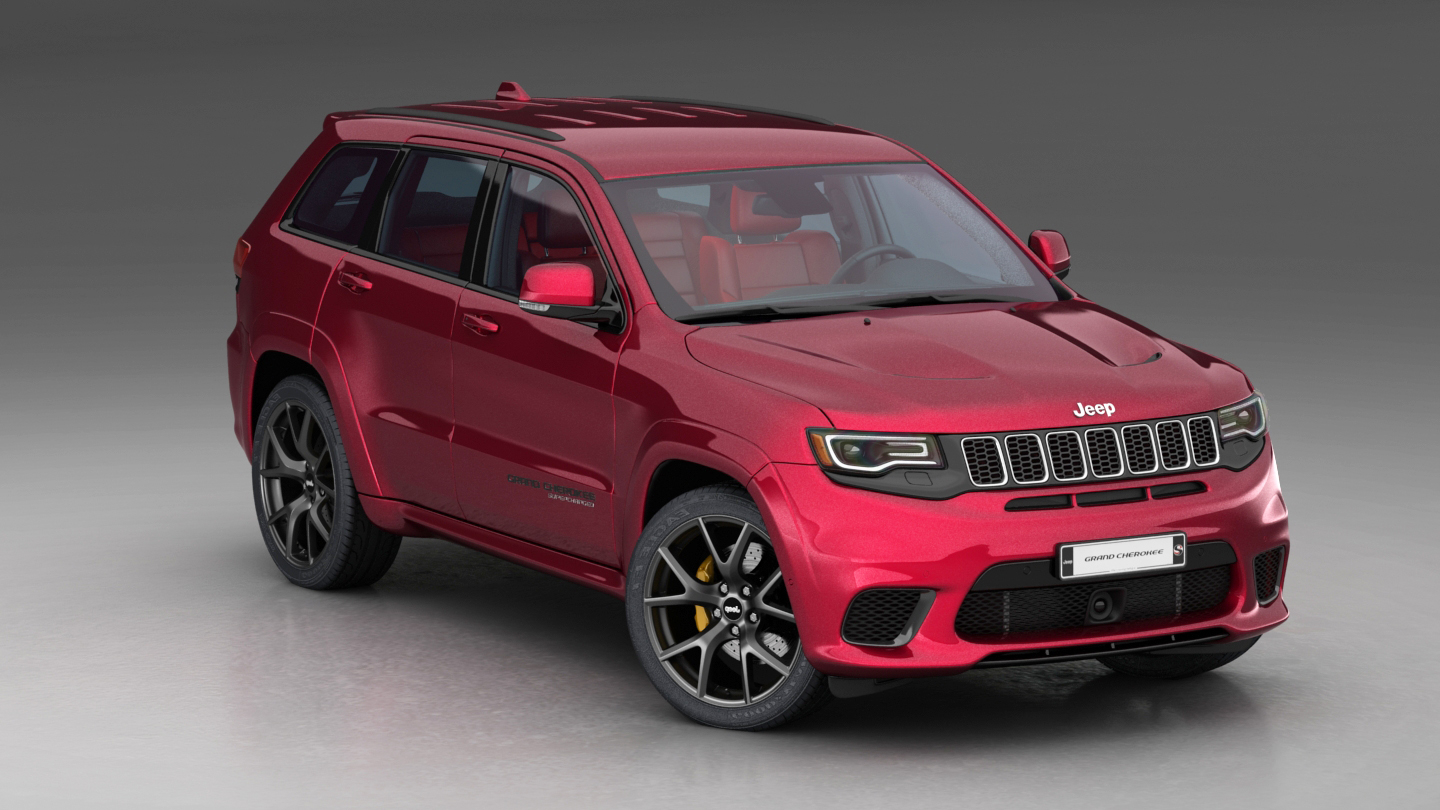 3D jeep grand cherokee trackhawk - TurboSquid 1310412