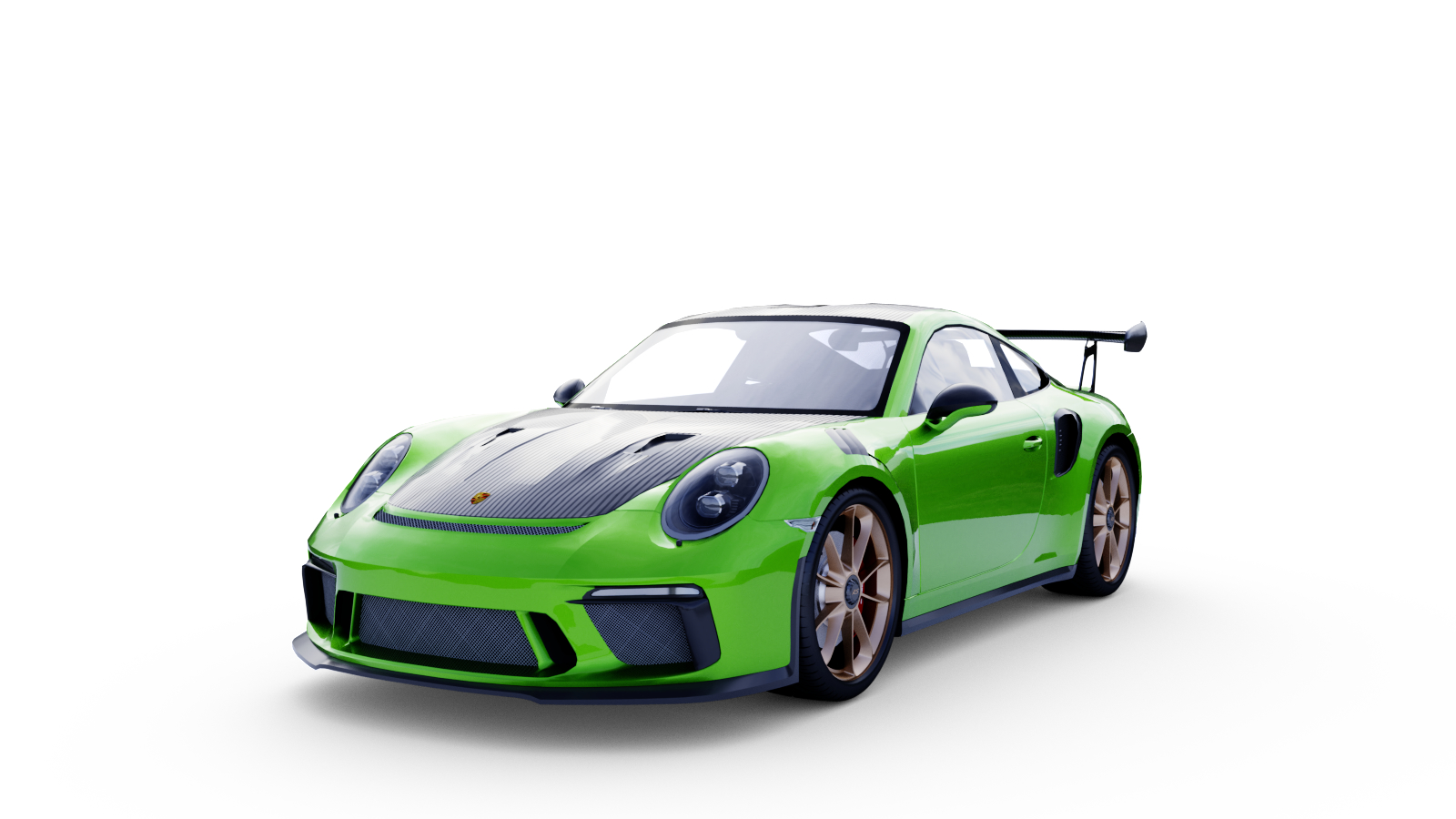 Porsche 911 gt3 rs 3D model - TurboSquid 1310428