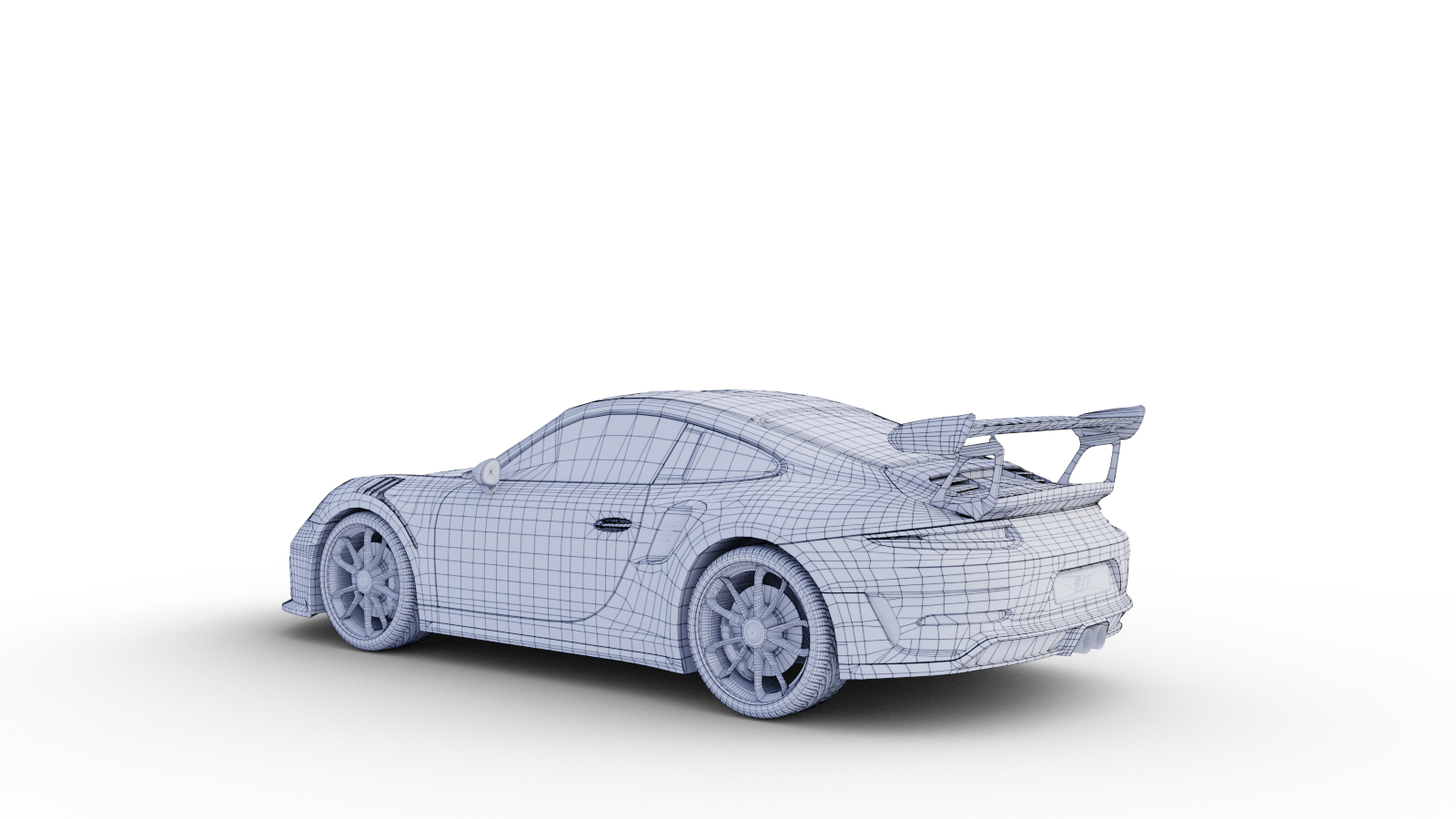 Porsche 911 gt3 rs 3D model - TurboSquid 1310428