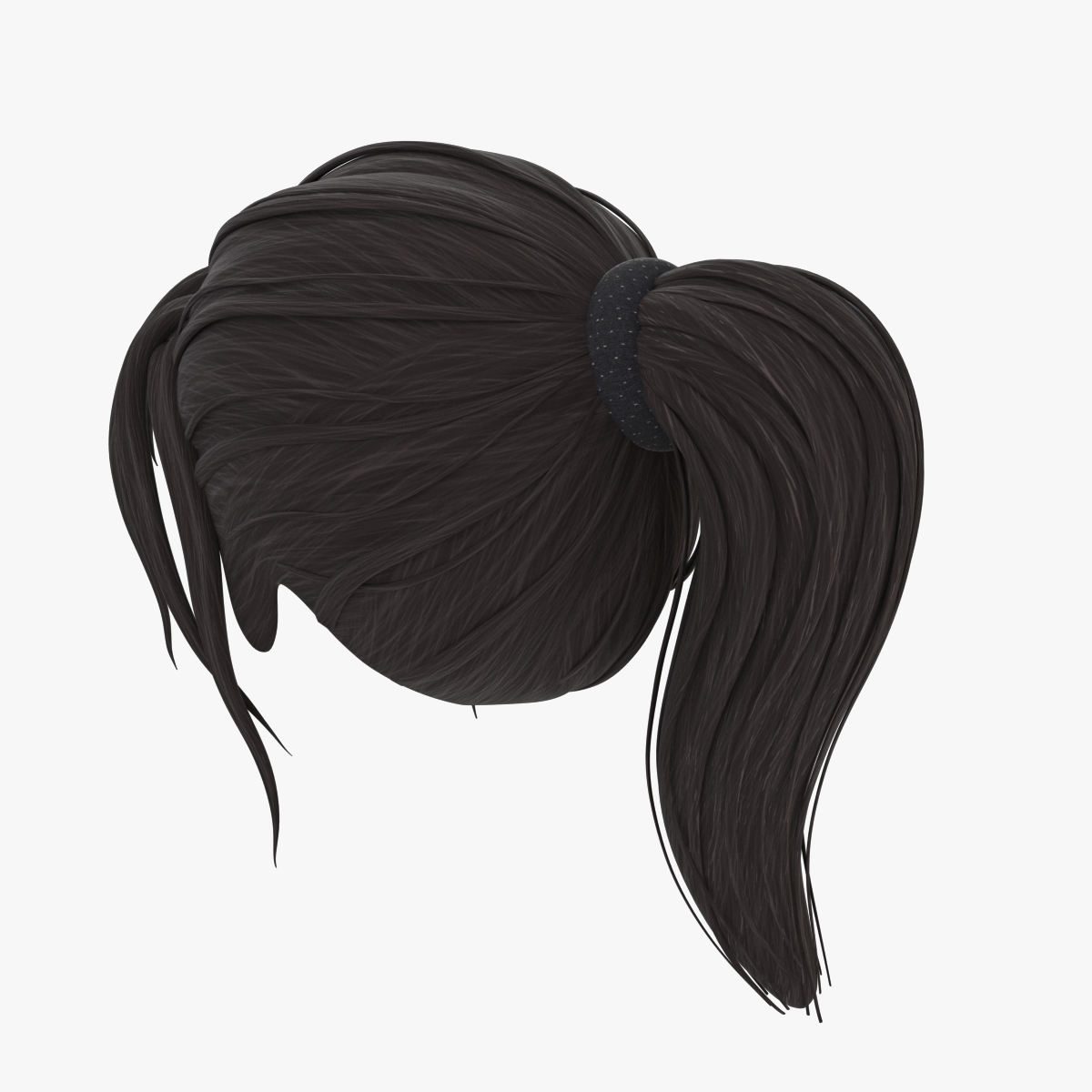 3D cartoon hair - TurboSquid 1310464