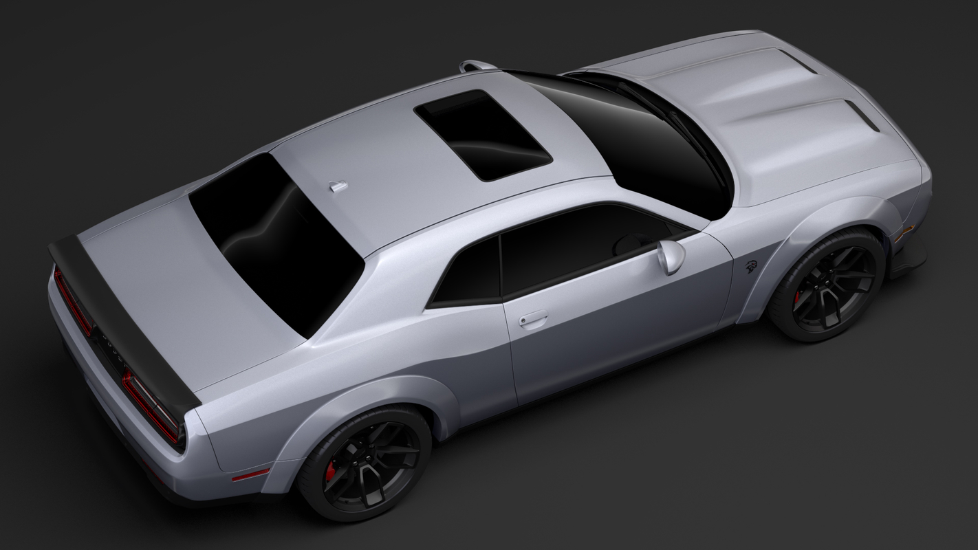 Dodge challenger srt hellcat 3D - TurboSquid 1310577