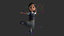 Cartoon little girl 3D model - TurboSquid 1310596