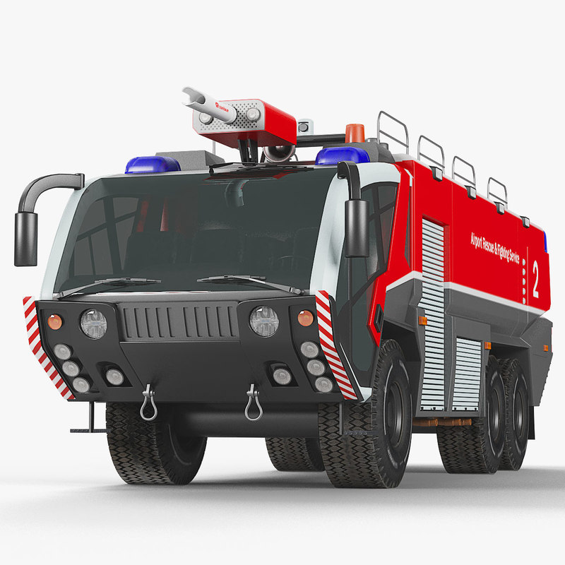 Rosenbauer panther 6x6 3D model - TurboSquid 1310701