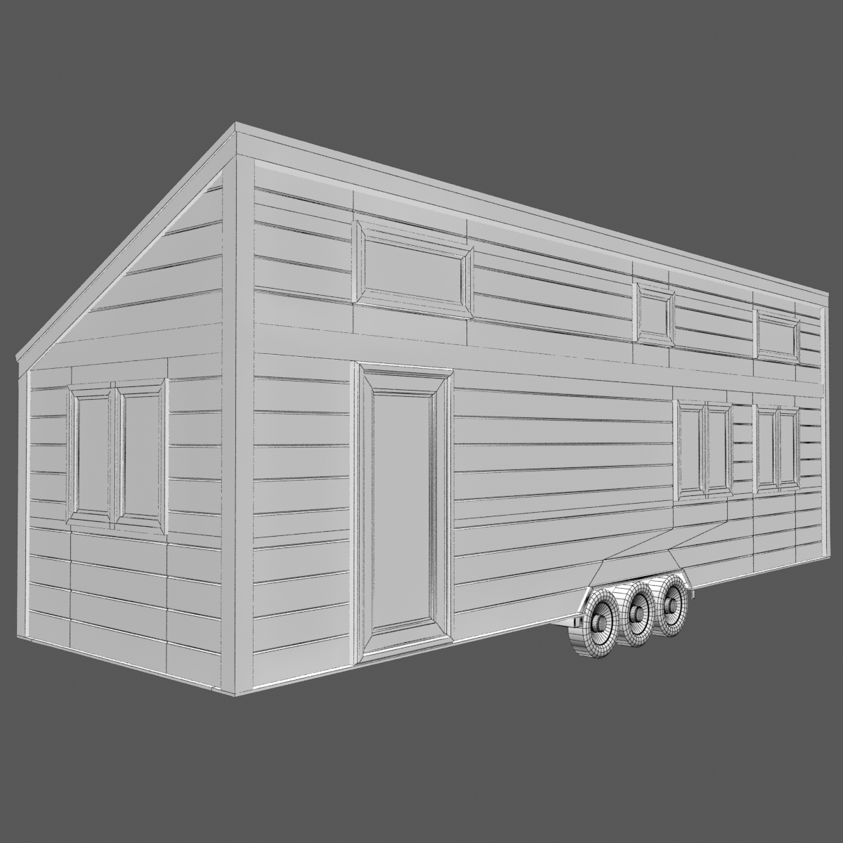 3D - tiny house 5 model - TurboSquid 1310720