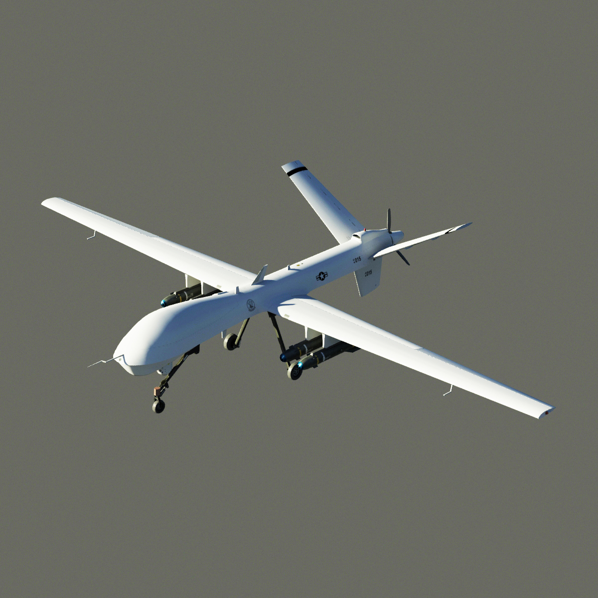 Mq-9 uav 3D model - TurboSquid 1310899