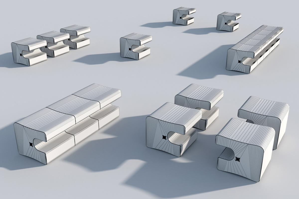 3D urban elements model - TurboSquid 1310953