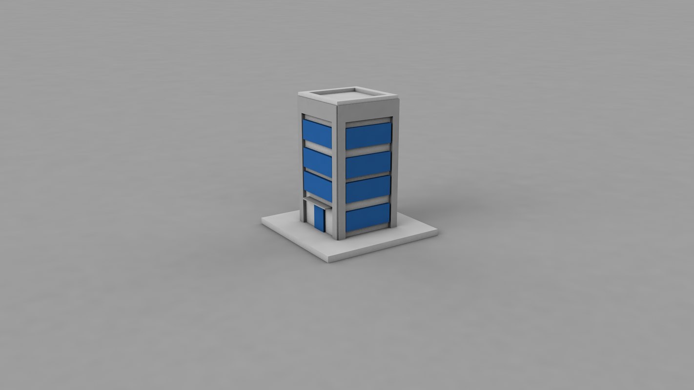 Free building icon 3D - TurboSquid 1311065