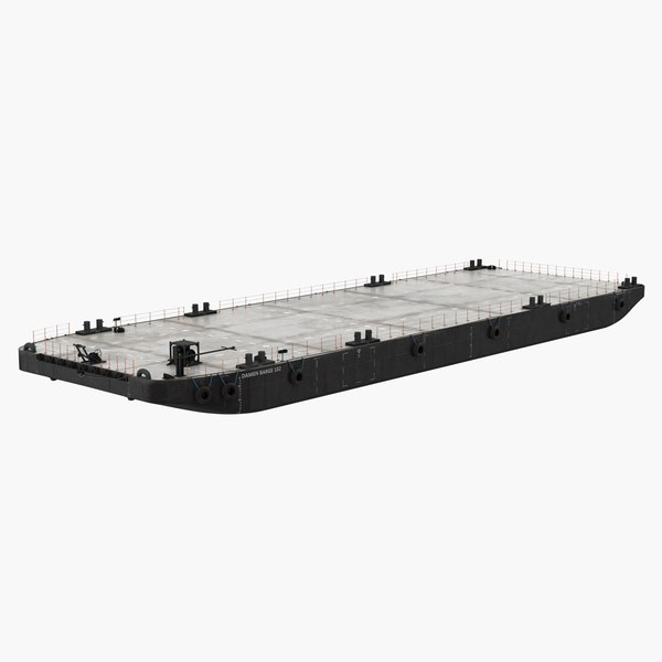 Barge 3D Models for Download | TurboSquid