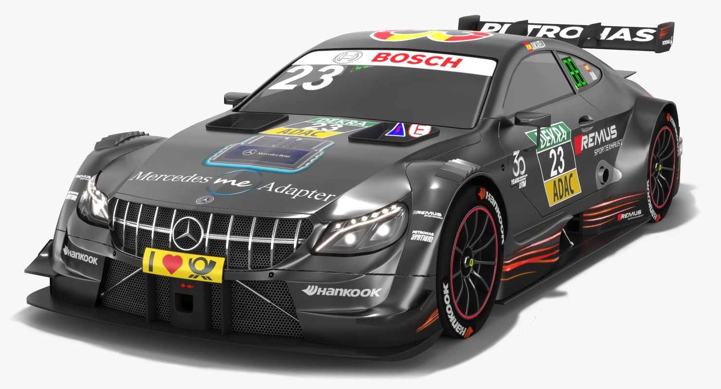 3D mercedes-amg c63 dtm season model - TurboSquid 1311357