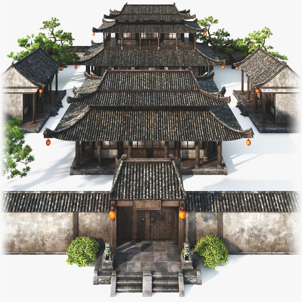 Building Asian 3D Models for Download | TurboSquid