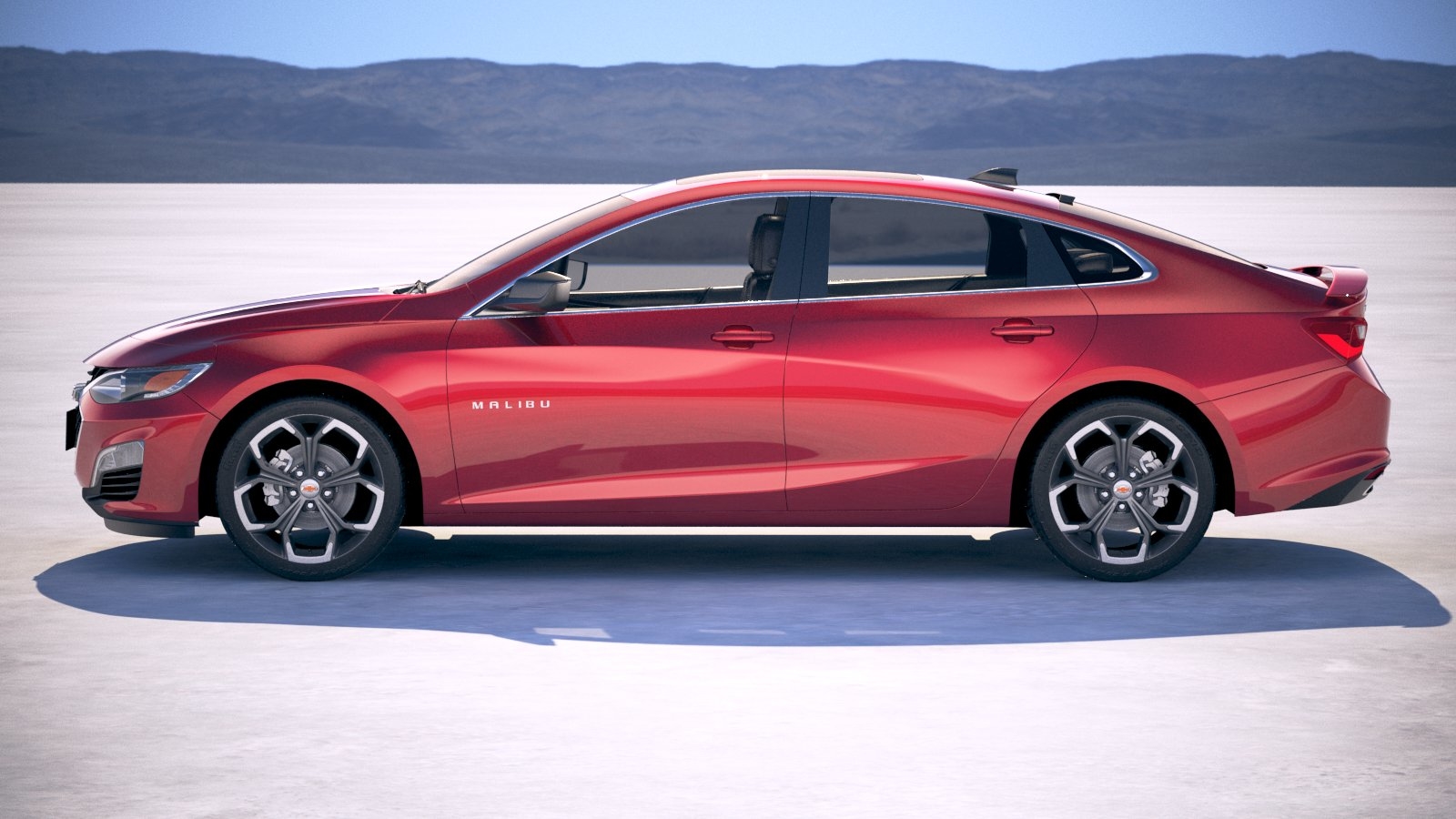 Chevrolet malibu rs 3D model - TurboSquid 1311823