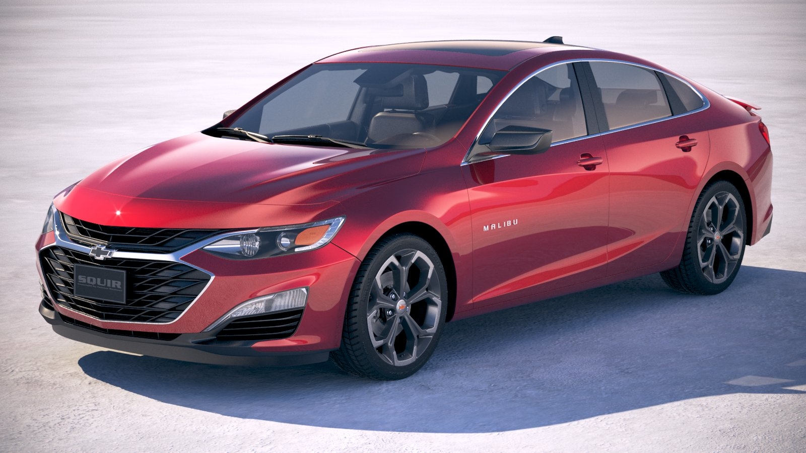 Chevrolet malibu rs 3D model - TurboSquid 1311823