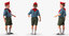 Child boy standing pose 3D model - TurboSquid 1311910