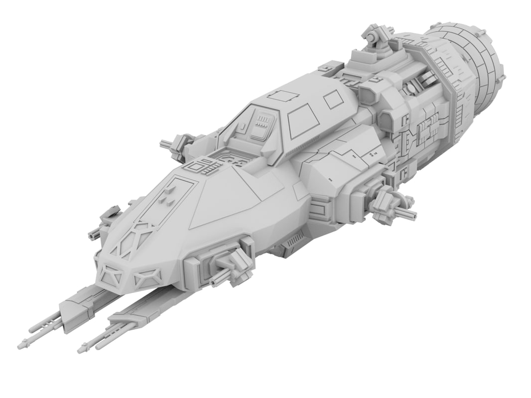 3D model rocinante expanse - TurboSquid 1312043