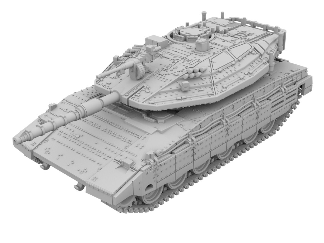 3D model merkava mk4 tank - TurboSquid 1312055