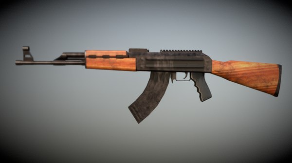 AK-47 Blender Models for Download | TurboSquid