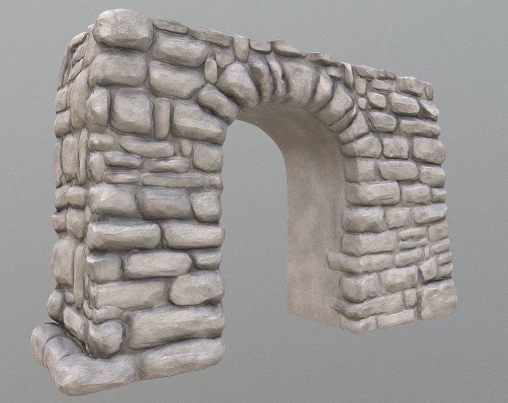 3D model stone arch - TurboSquid 1312302