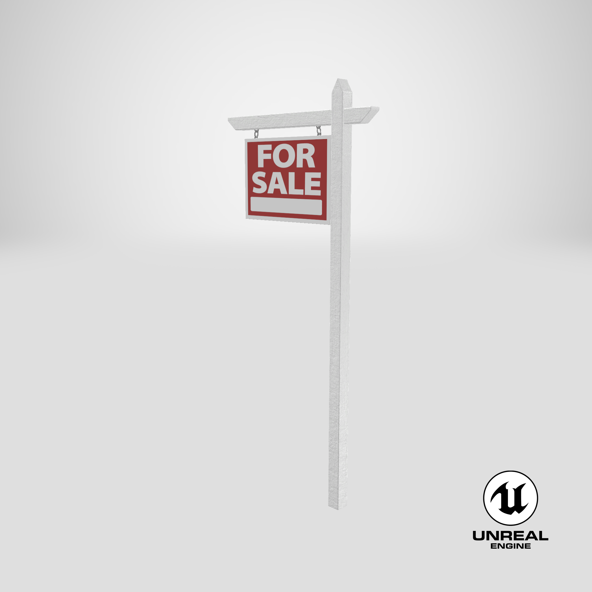 modelo 3d Casa En Venta Sign 01 - En Venta - TurboSquid 1312472