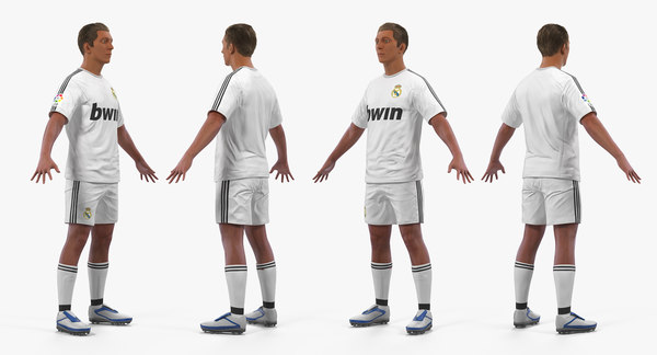 Soccer football player real model - TurboSquid 1312686