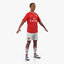 Soccer football player arsenal 3D - TurboSquid 1312704