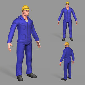 Free 3D Factory-Worker Models | TurboSquid