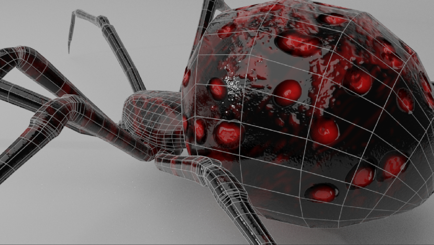 Concept alien spider 3D - TurboSquid 1312876