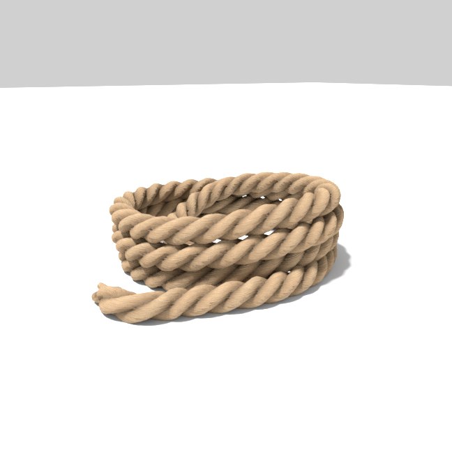 3D rope model - TurboSquid 1312986