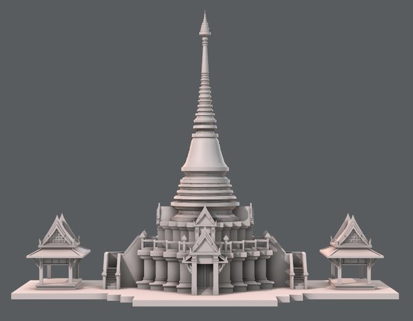 3D Pagoda Models | TurboSquid