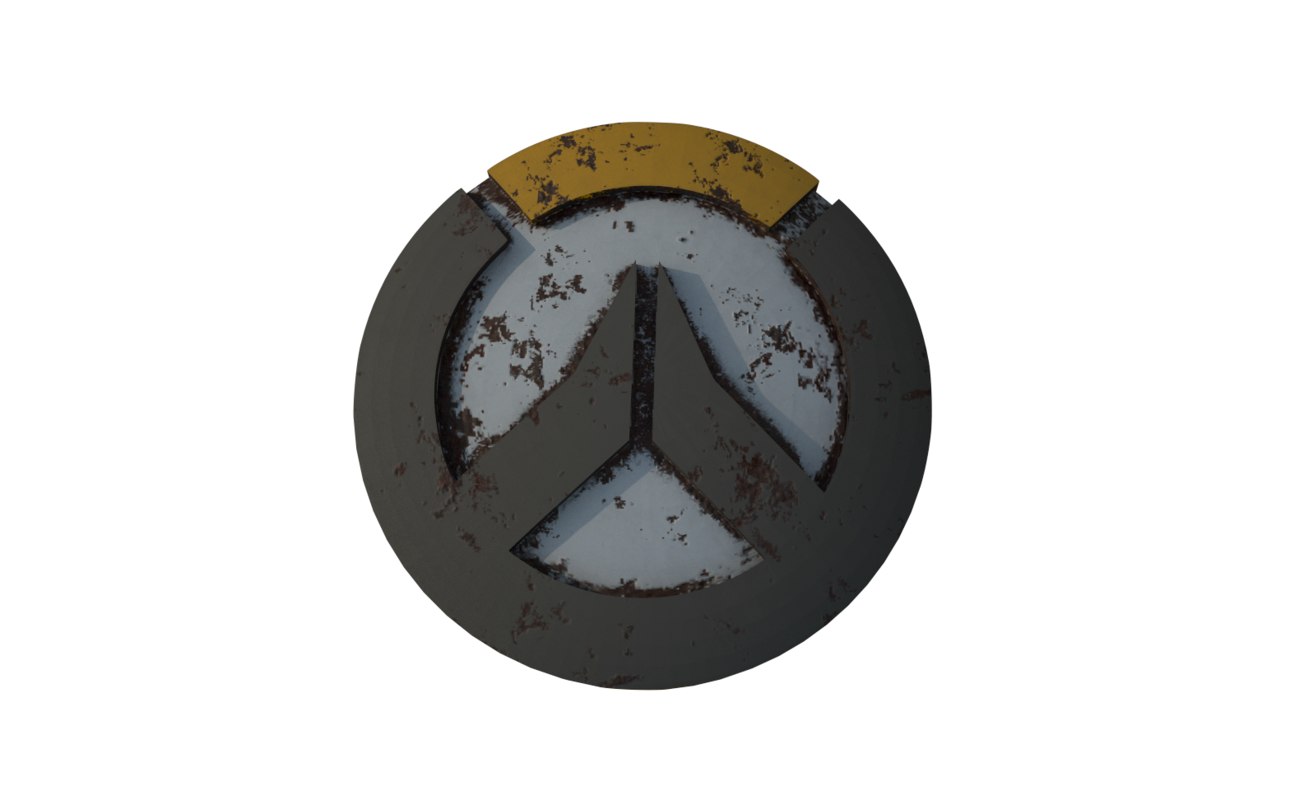 3D overwatch logo model - TurboSquid 1313040