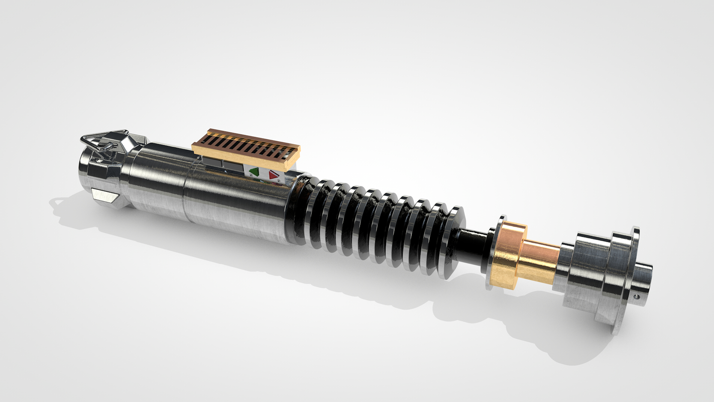 Skywalker saber 3D model - TurboSquid 1313168