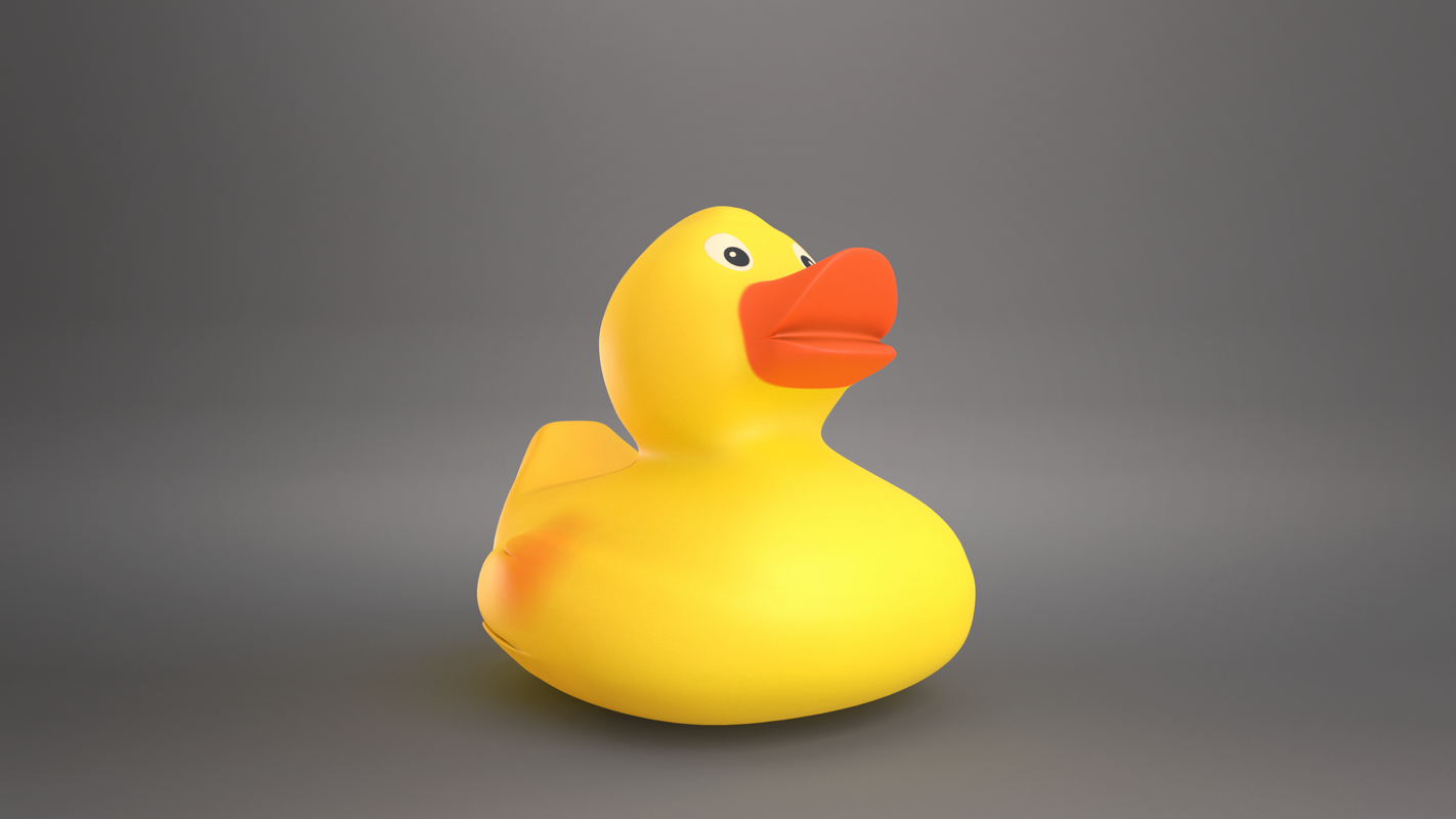 Rubber duck model - TurboSquid 1313205